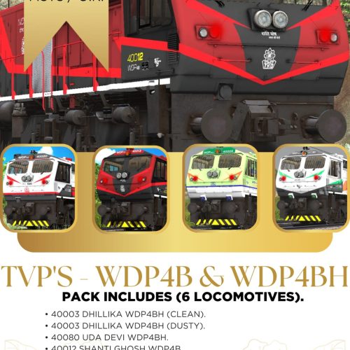 MIBPRODUCTION - Ultimate Indian Railways Expansion for MSTS & DTG Train Simulator